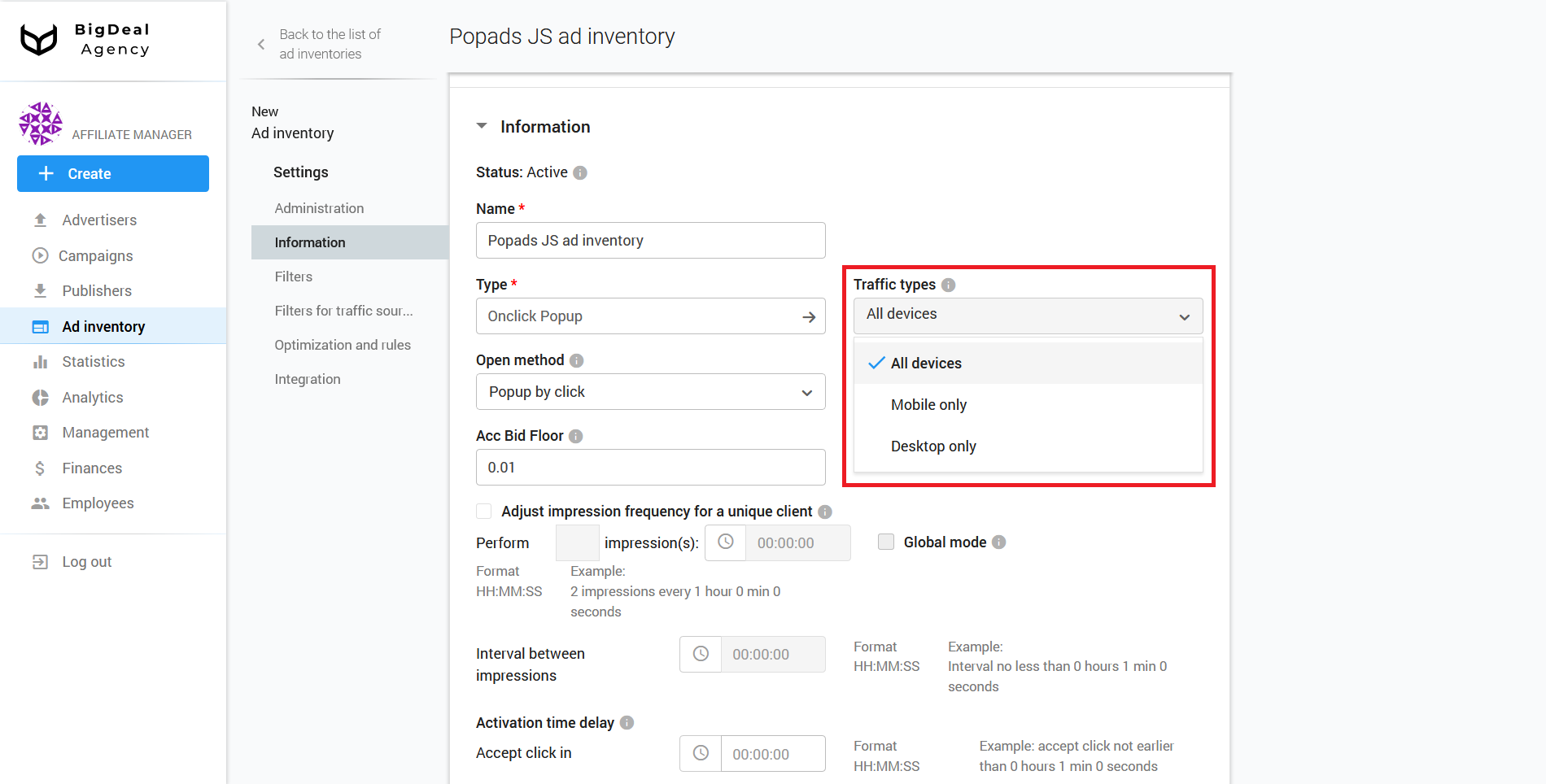 Popads JS Creation and Integration Guide for Publishers - Salematics